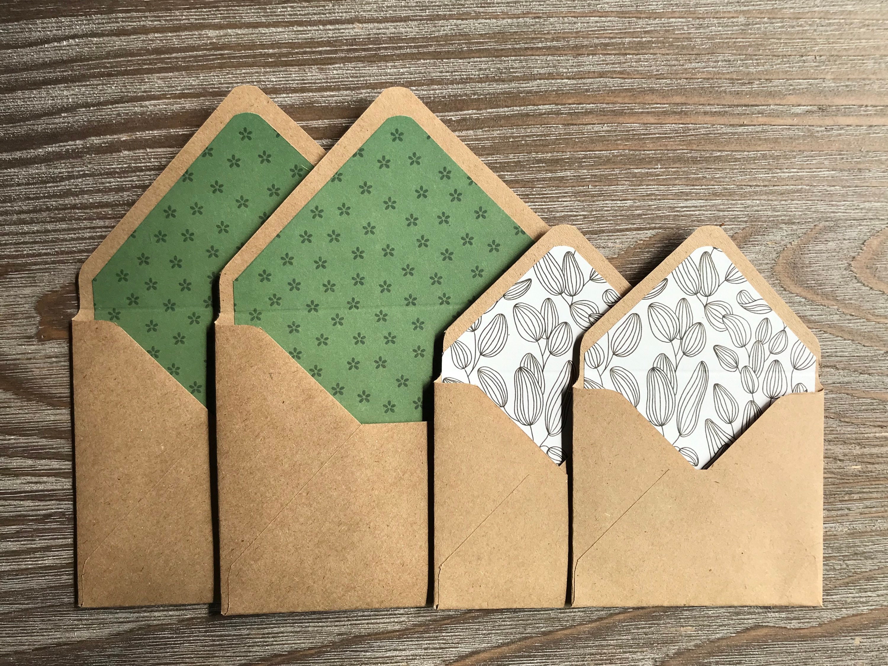 Letter writing set 6 envelopes of different size long distance gift ...