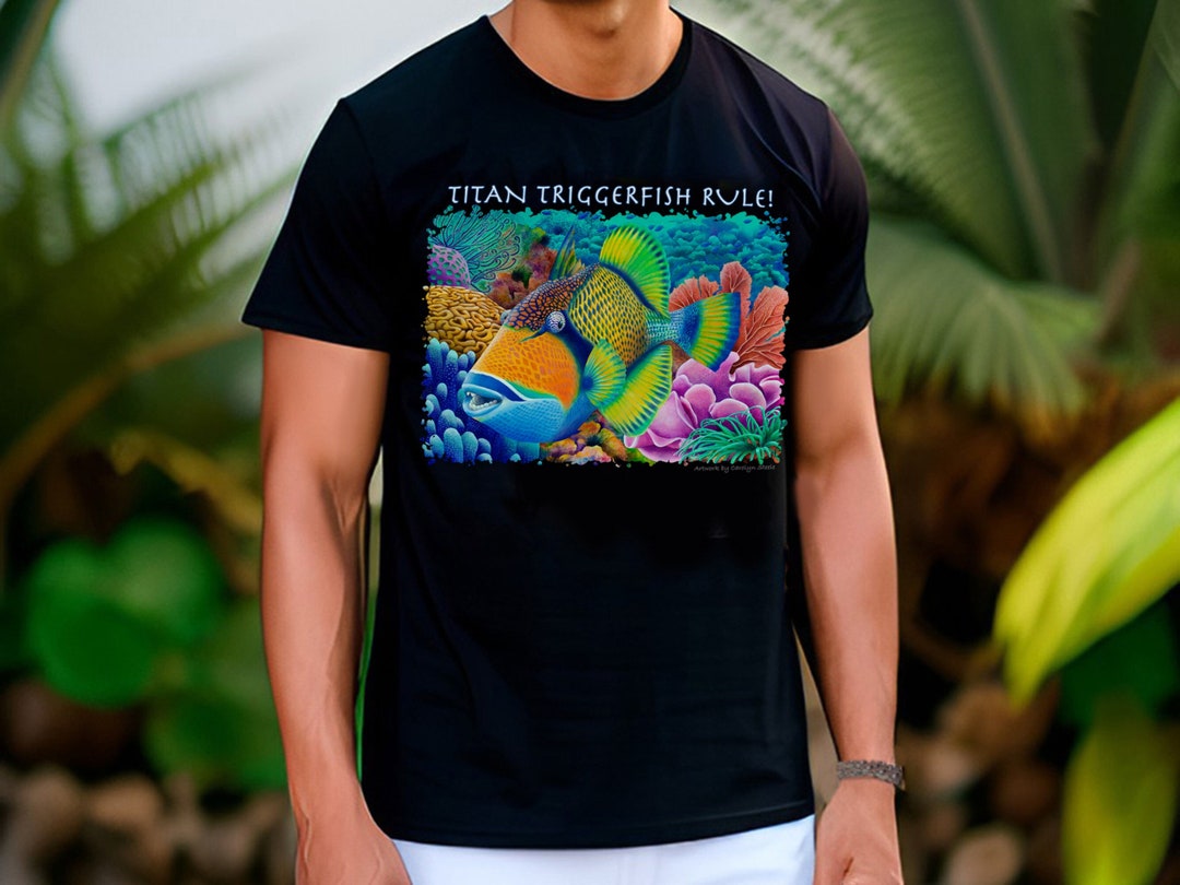 Coral Reef T-shirt, Tropical Fish Tshirt, Reef Lovers, Tropical ...