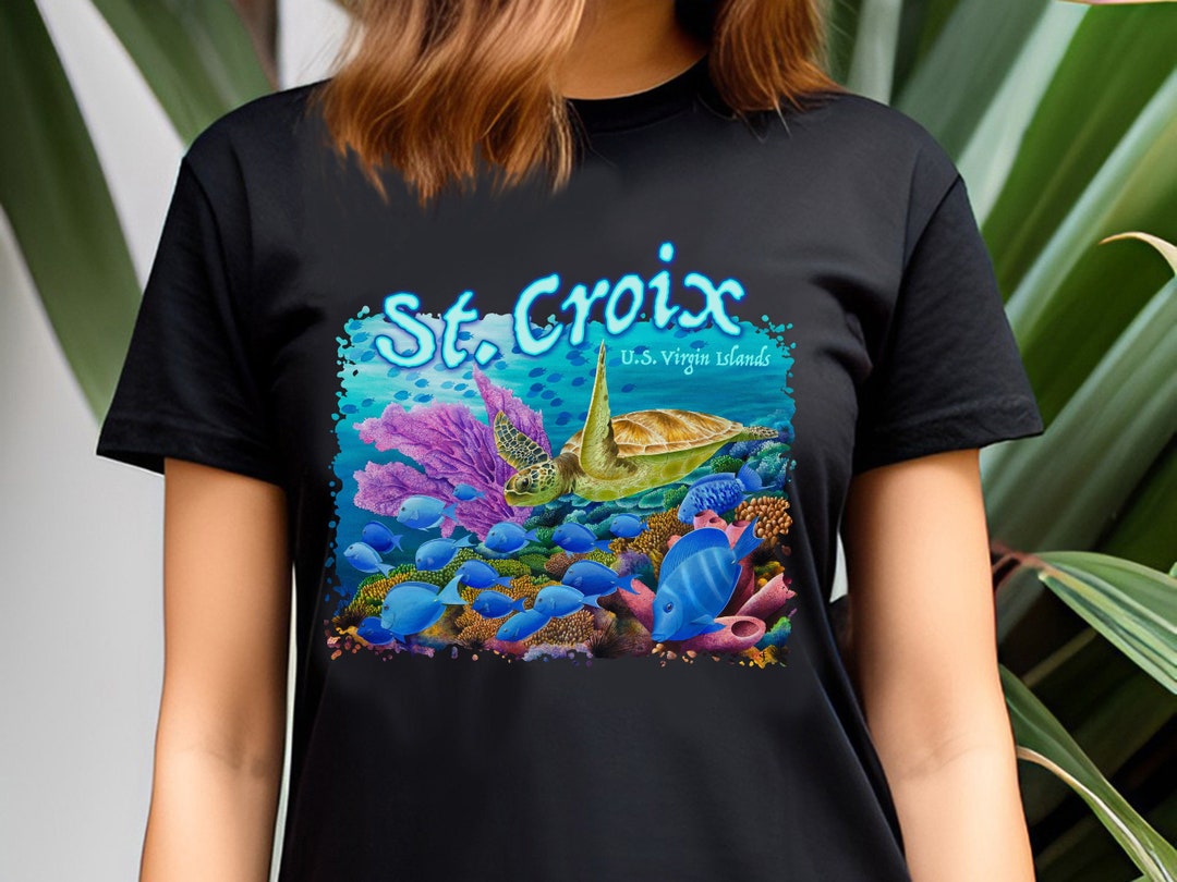 St. Croix Tshirt, St. Croix USVI Tshirt, US Virgin Islands, Carolyn ...