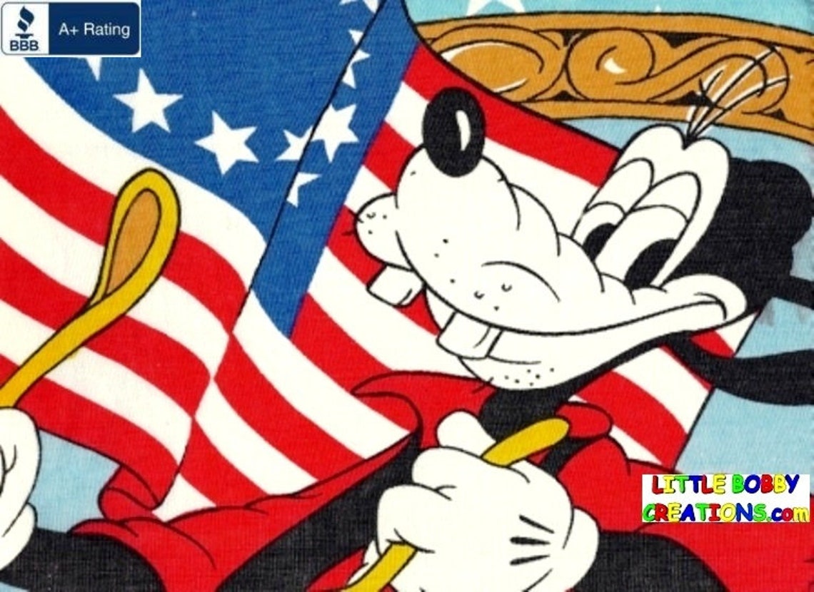 DISNEY GOOFY Lamp Shade - 4 Shade Fabrics to Choose From! - Made From ...