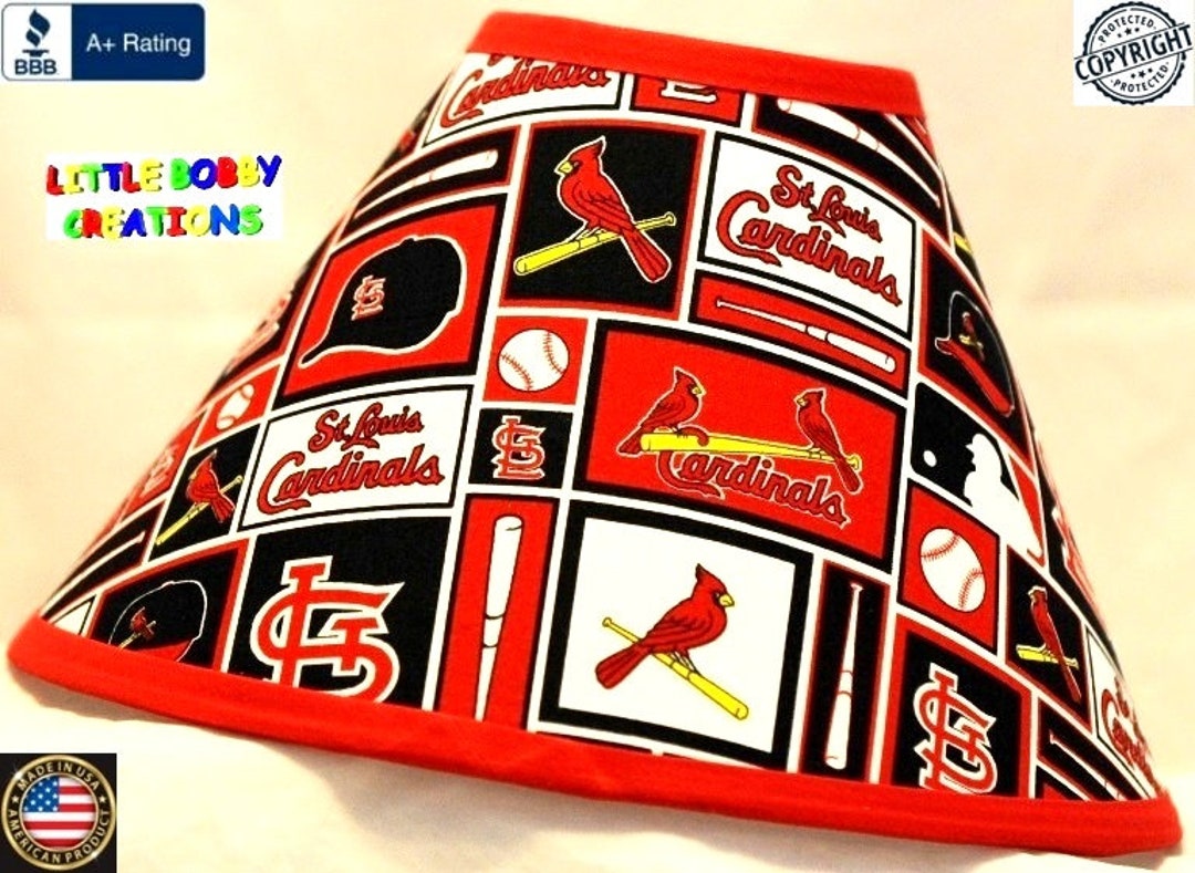 St. LOUIS CARDINALS Lamp Shade - 1-9 of 18 Shade Fabrics to Choose From ...