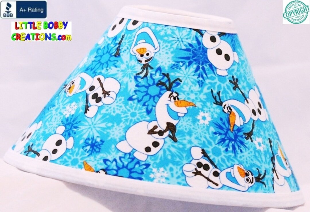 DISNEY FROZEN Lamp Shade - 10-14 of 14 Shade Fabrics to Choose From ...