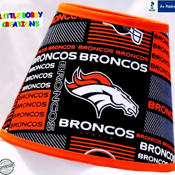 Denver Bronco Fabric - Etsy