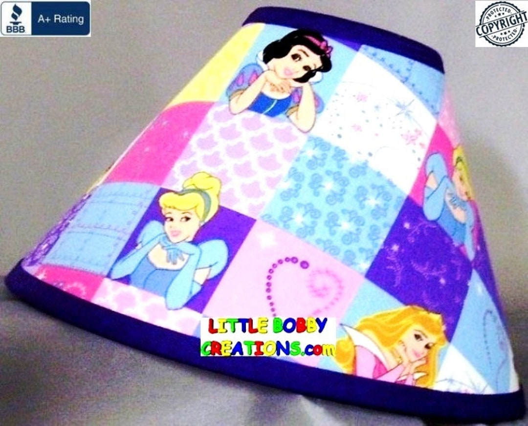 DISNEY PRINCESS Lamp Shade - 10-15 of 15 Shade Fabrics to Choose From ...