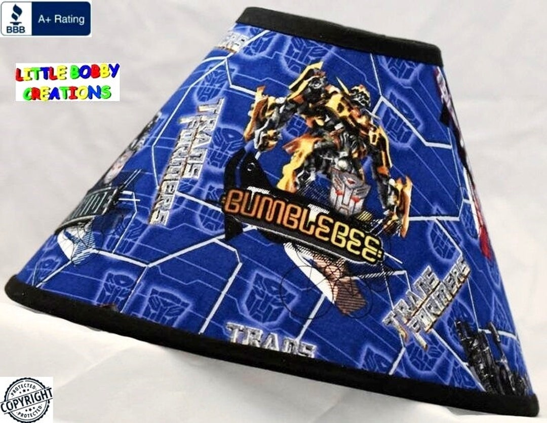 TRANSFORMERS LAMP SHADE - 1-9 of 17 Shade Fabrics to Select From ...