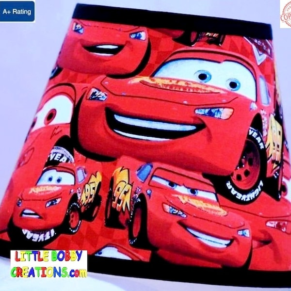 Disneys Cars Lamp - Etsy