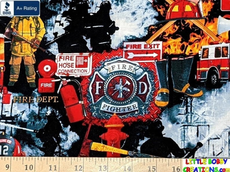 FIREMAN FIRETRUCK FIREFIGHTER Lamp Shade 28-30 of 30 Shade - Etsy