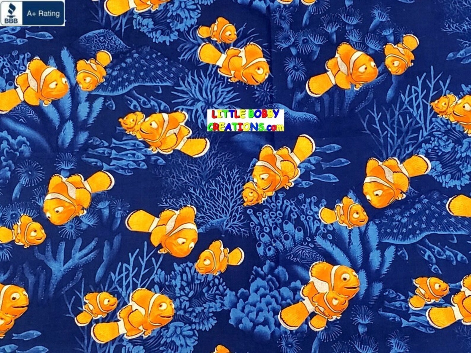 DISNEY FINDING NEMO Lamp Shade 2 Shade Fabrics to Choose From Made From ...