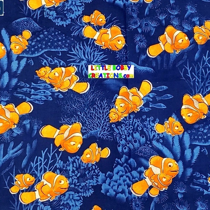 Finding Nemo Fabric - Etsy