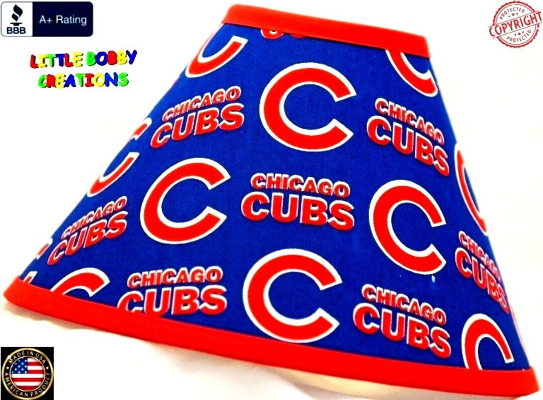 CHICAGO CUBS Lamp Shade - 9-17 of 17 Shade Fabrics to Choose From ...