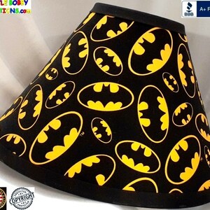 BATMAN LAMP SHADE - 73-81 of 81 Shade Fabrics to Select From! - Each ...