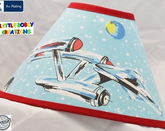 Home & Living Star Trek desk lamp with chrome finish shade United ...