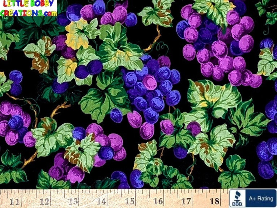 GRAPES LAMP SHADE - 7 Shade Fabrics to Choose From! - Made From ...