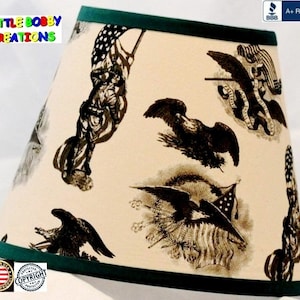 US ARMY Lamp Shade - 10-18 of 18 Shade Fabrics to Choose From! - Made ...