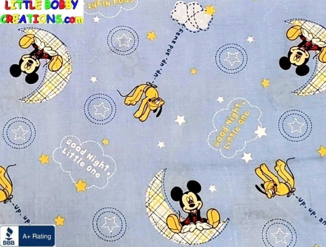 MICKEY & PLUTO Lamp Shade - 5 Shade Fabrics to Choose From! - Made From ...