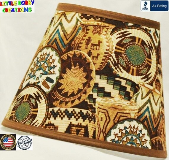 NATIVE AMERICAN Lamp Shade 10-16 of 19 Shade Fabrics to - Etsy