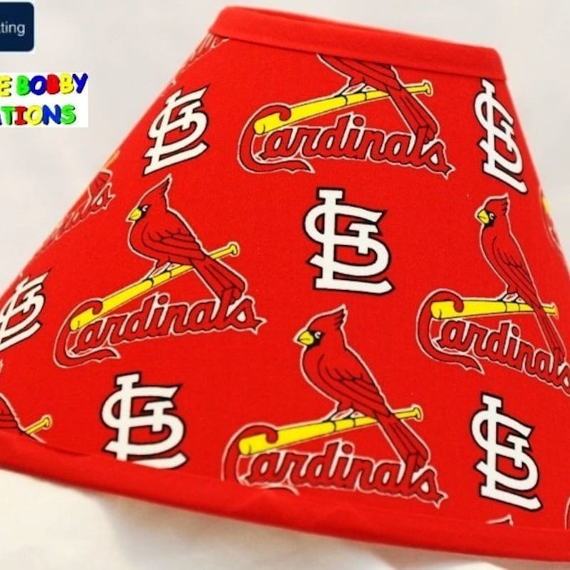 Cardinal Lamp - Etsy