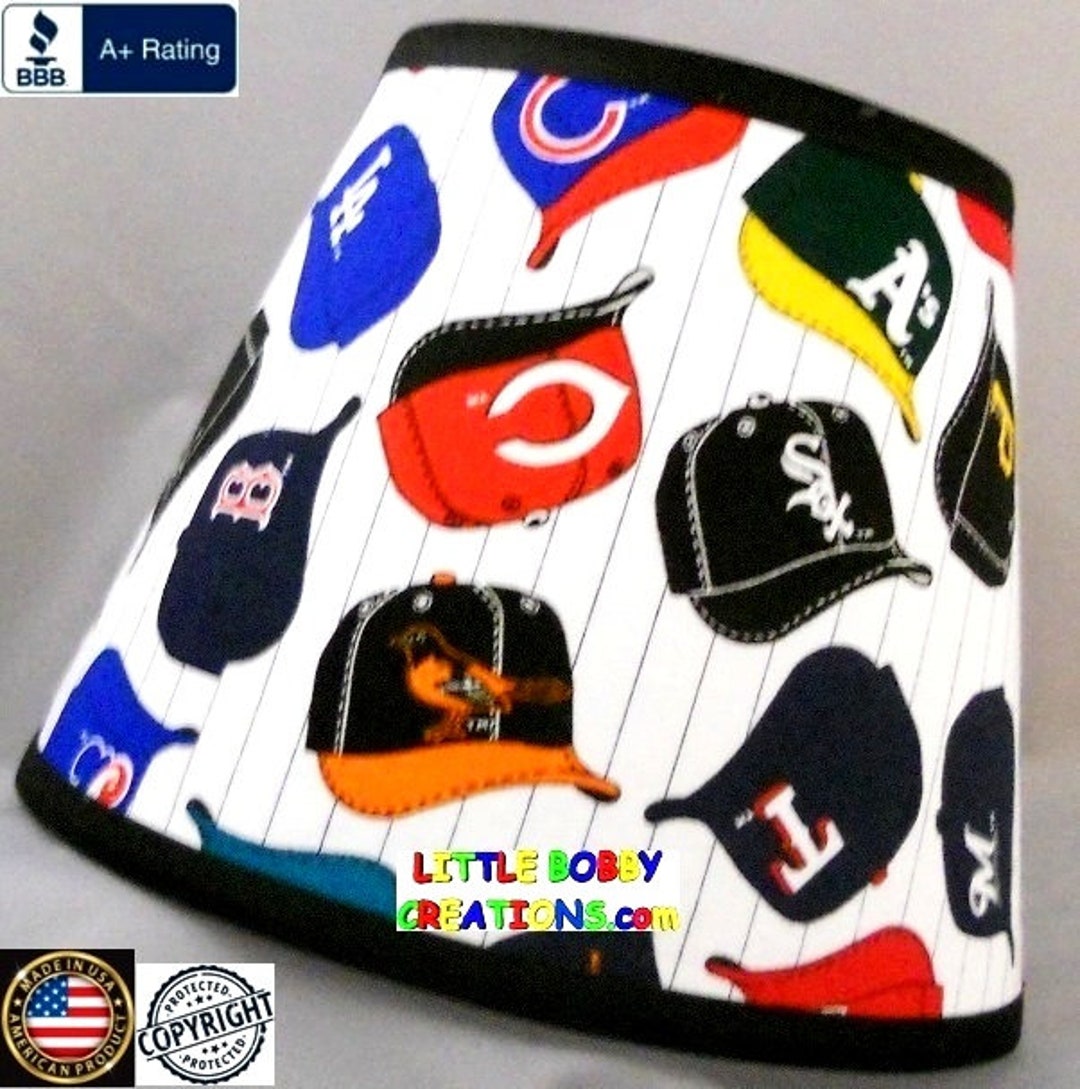 MLB BASEBALL Lamp Shade - 4 Shade Fabrics to Choose From! - Made From ...