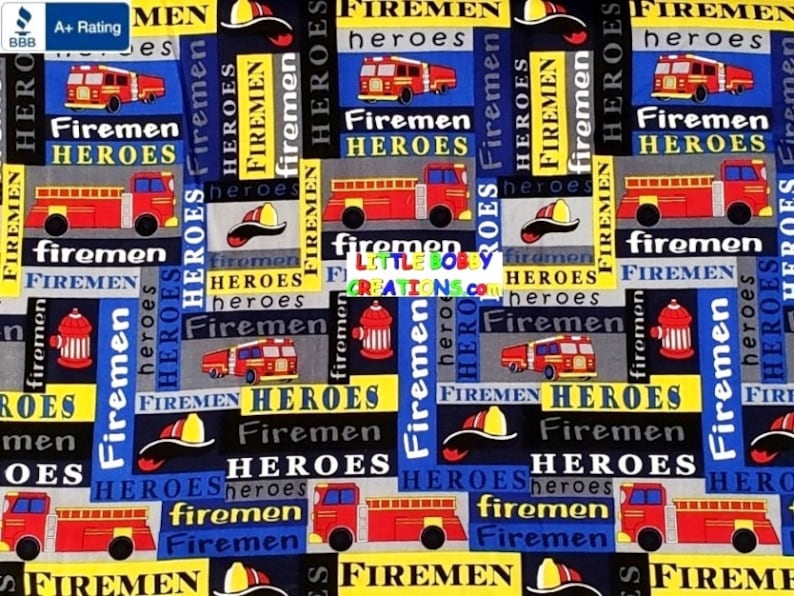FIREMAN FIRETRUCK FIREFIGHTER Lamp Shade - 19-27 of 30 Shade Fabrics to ...