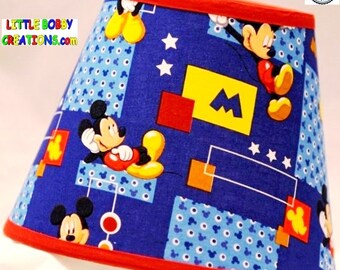 Mickey Mouse Lamp - Etsy
