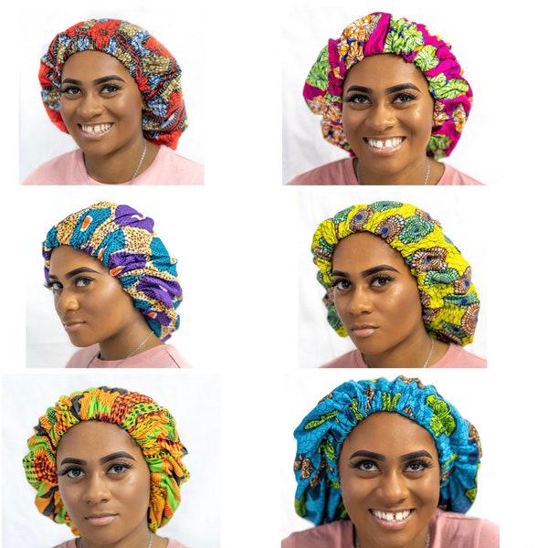 Silk Bonnet for Natural Hair - Etsy
