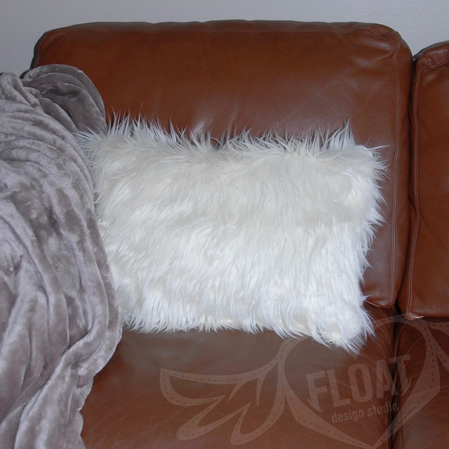 FLOAT Faux Furry Pillow, #pillow, #faux, #fur - Etsy