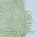 Large Ireland Wall Map Print 24x24 or 36"x41", Not AI Designed, Satin ...