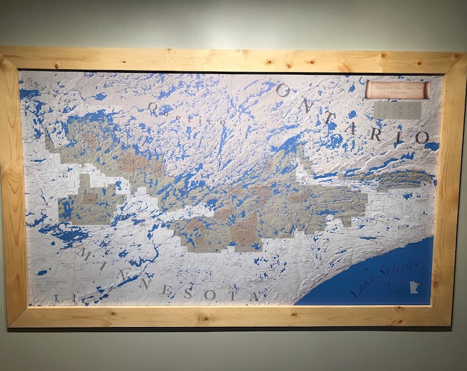 Carved Wooden Sign - BWCA Sign - Cottage Sign - Boundary Waters Sign ...