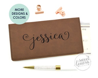 Custom Check Book | Etsy