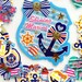 71 Marine Theme Sticker Marine Decoration Sailing Anchor Boating ...