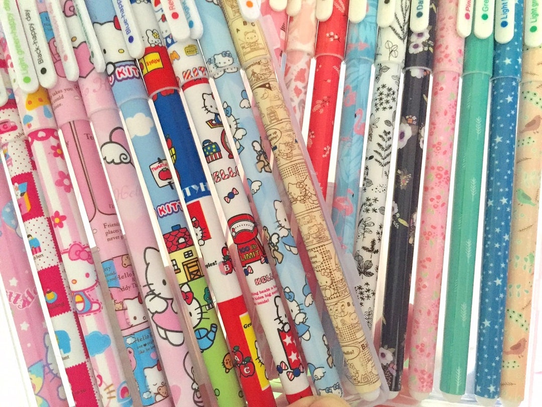 Happy Day Gel Pen, Color Ink Pen, Color Marker, Colored Pencil, Gel ...