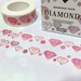 Diamond Washi Tape 7m Pink Diamond Golden Diamond Sticker Tape Diamond ...
