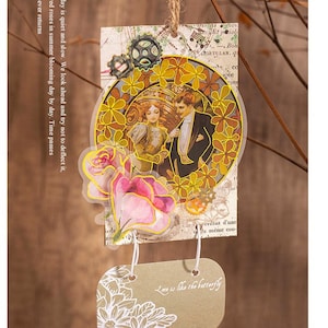 30 Alphonse Mucha Gold Foiled Stickers Mucha Art Collection Decals ...