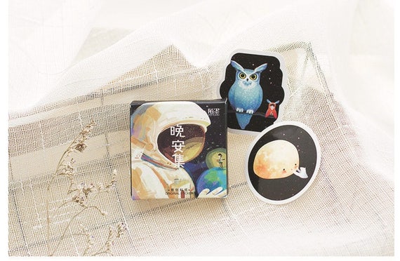 40 summer dream sticker night time fancy fairy tale fantasy | Etsy