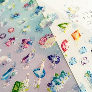 Colorful Diamond Sticker Diamond Stone Pearl Sticker Jewelry Gemstone ...