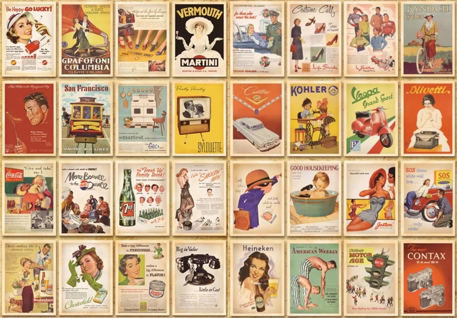 American Classic Ad Postcard Classic Movies Poster Retro Film - Etsy