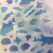 Blue Transparent Fish Epoxy Sticker Litte Fish Crowd Sea Animal Cute ...