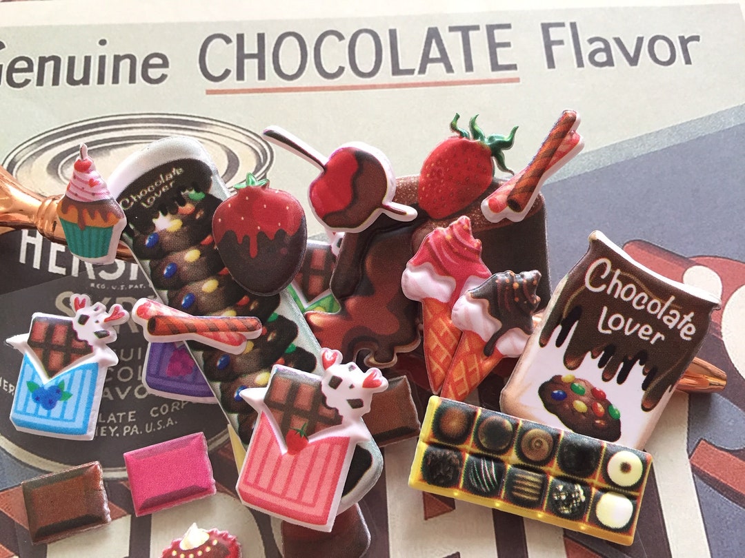 Chocolate Lover Food Sticker Homemade Cocoa Dessert Cake Chocolate ...