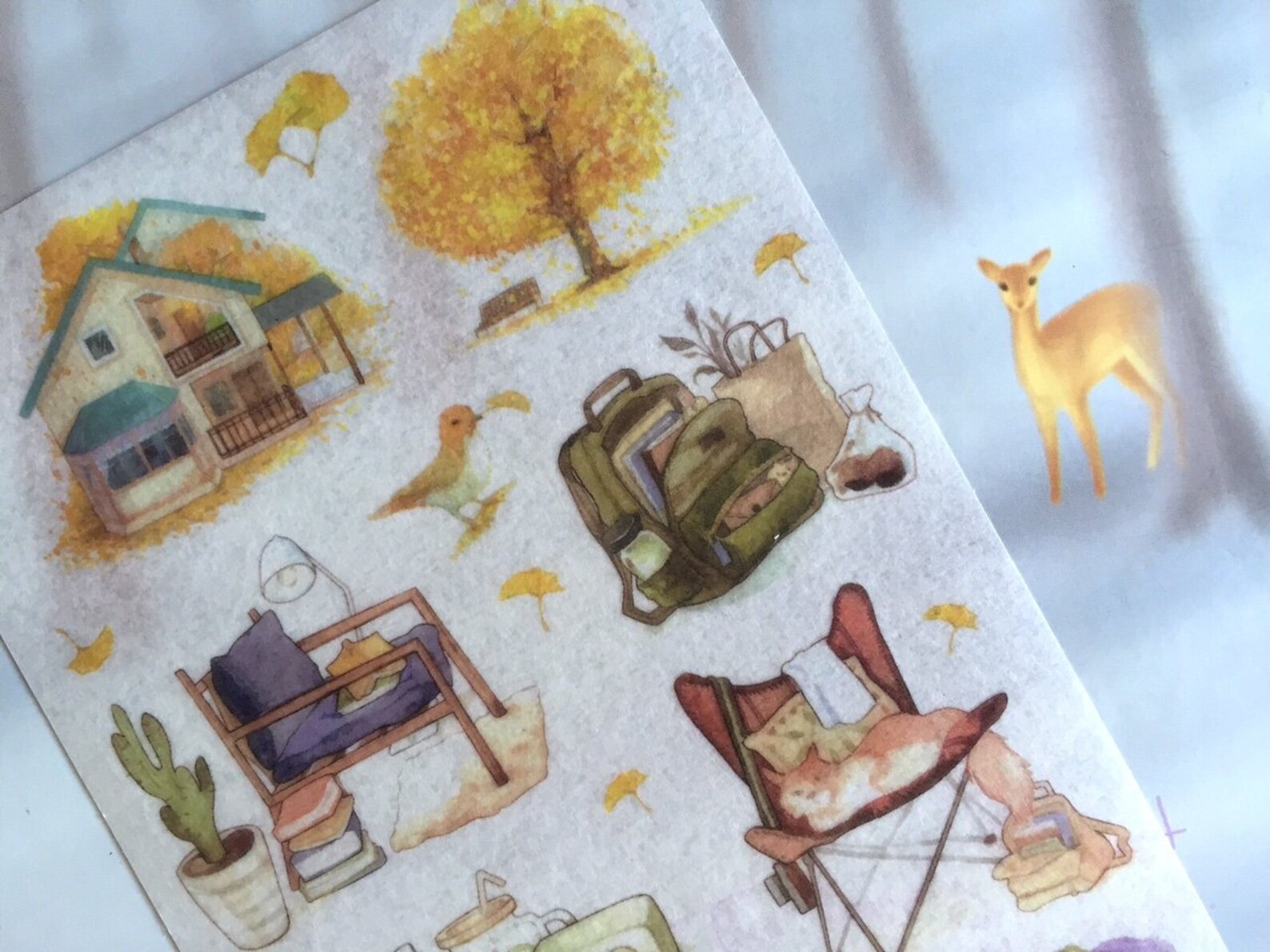 6 Sheet Dream House Sticker Country Style Furniture Study Room - Etsy