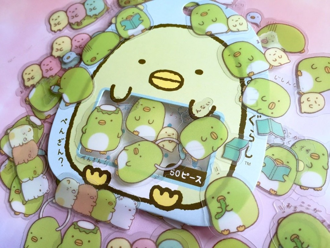 Sumikko Gurashi Flake Sticker Cute Creature Food Cartoon Monster ...