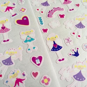 Fairy Sticker Kids Fairy Little Girl Fairy Sticker Fairy Tale Party ...