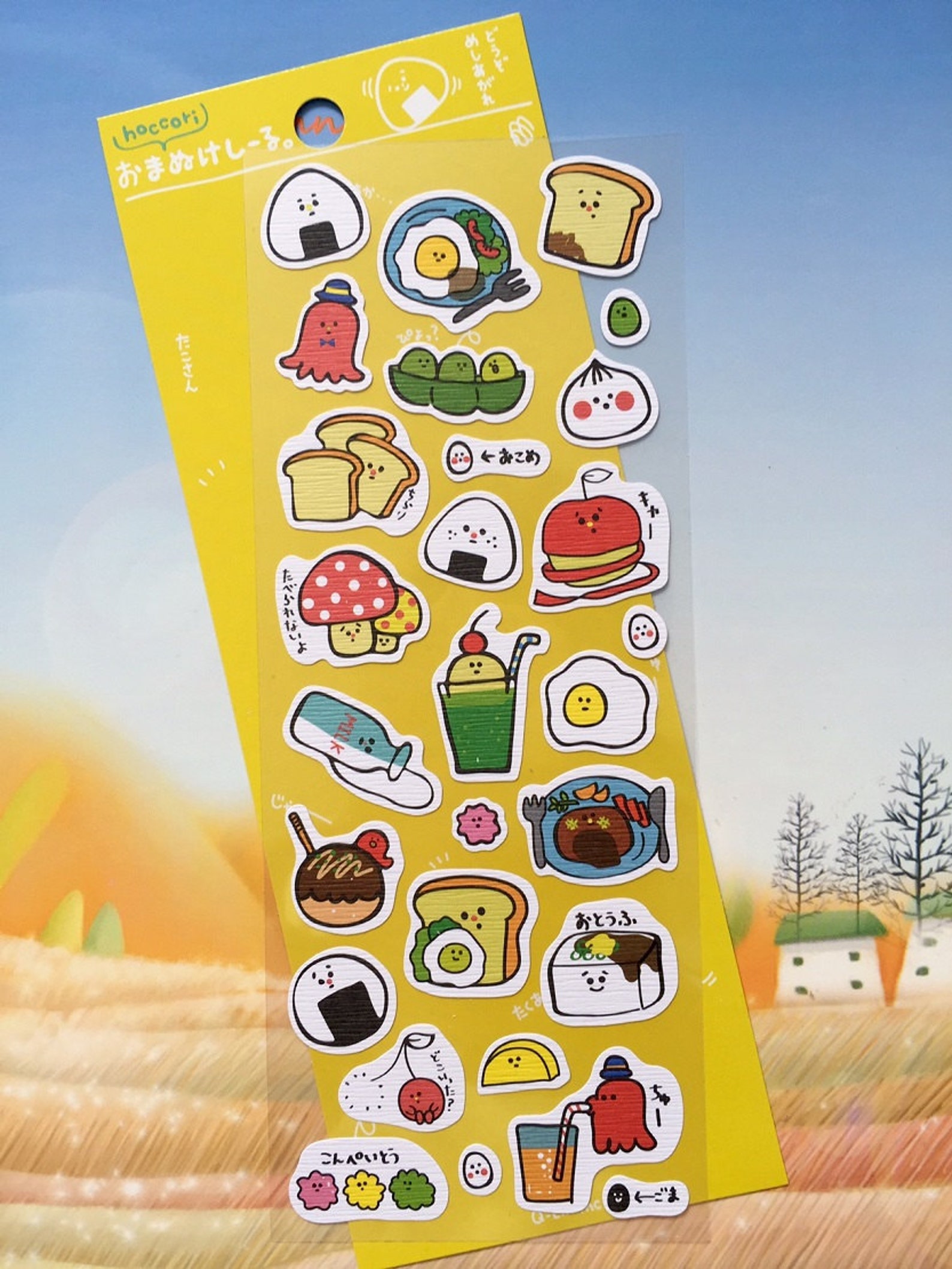 Cute Food Sticker Cartoon Food Breakfast Brunch Food Planner - Etsy ...