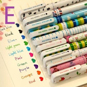 Happy Day Gel Pen, Color Ink Pen, Color Marker, Colored Pencil, Gel ...