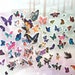 6 Sheets Butterfly Stickers Butterfly Theme Big Butterfly Small ...