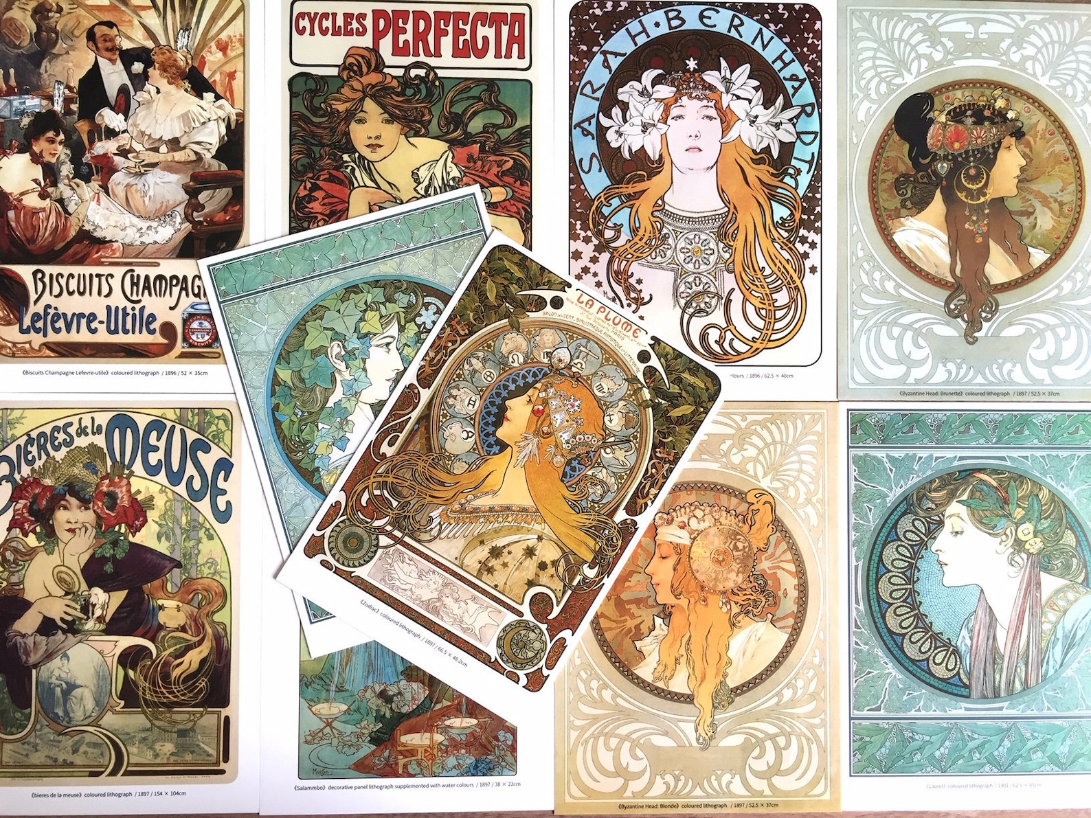 Set of 30 Alphonse Maria Mucha Postcards Mucha Art Nouveau - Etsy