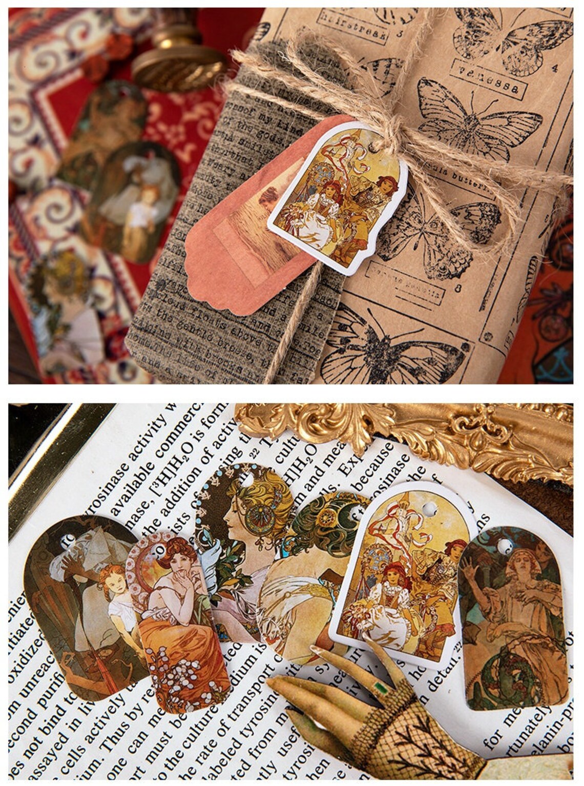 45 Alphonse Maria Mucha Sticker Mucha Art Nouveau Classic Canvas ...