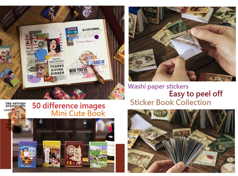 50 Vintage Cartoon Stickers Old Cartoon Book Retro Cartoon - Etsy