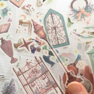Cozy Home Furniture Sticker Set of 6 Interior Design Vintage House ...