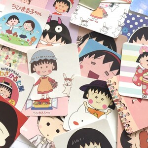 Chibi Maruko Chan Sticker Cute Girl Maruko Funny Family Sakura Family ...