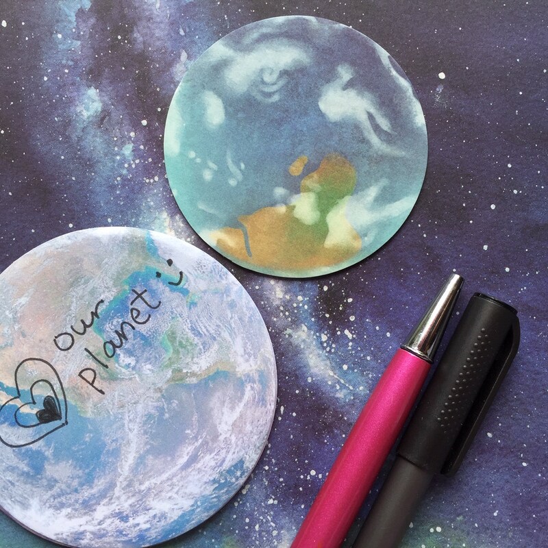 Space Sticky Notes - Etsy